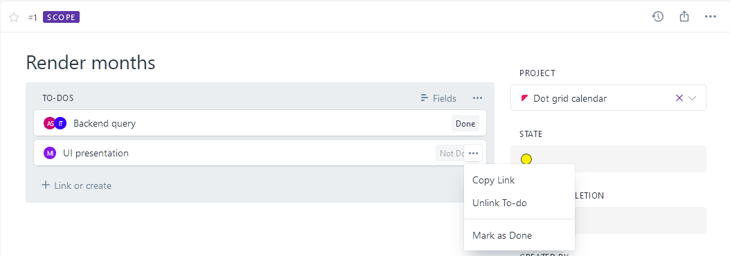 Shape Up Method Template — Fibery